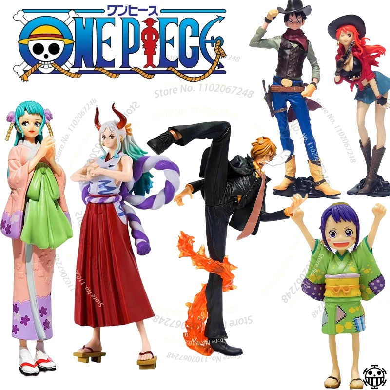14-25cm-One-Piece-Anime-Luffy-Sanji-Yamato-Tama-Kozuki-Hiyori-Pvc ...
