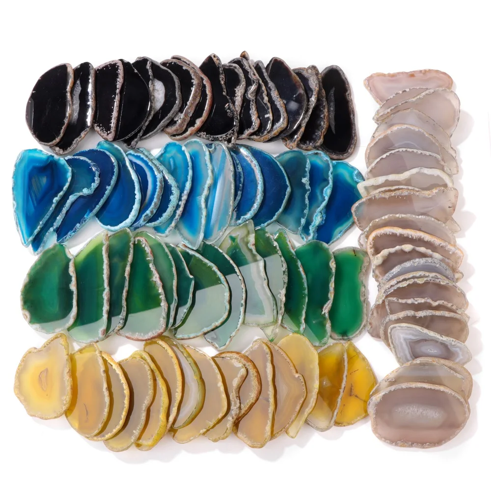 Natural-Irregular-50-80mm-Agates-Geode-Slice-No-Hole-Healing-Reiki-Onyx ...