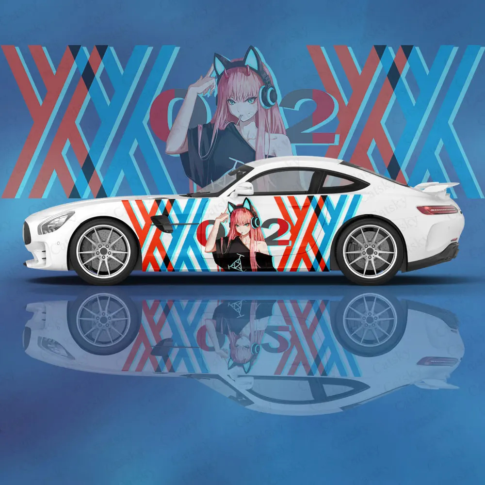 Darling-in-the-FranXX-Anime-Car-Wrap-Protect-Stickers-Car-Decal ...
