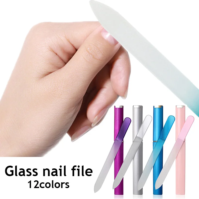 1PC-Colored-Crystal-Glass-Nail-File-Professional-Polished-Sandblasted ...