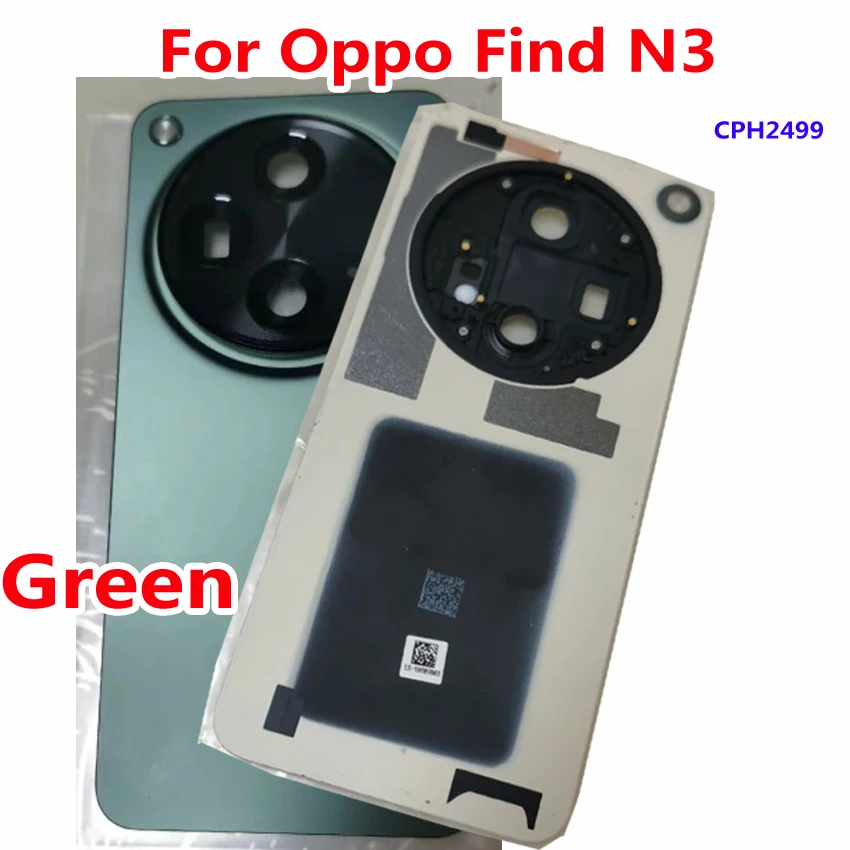Best Grade AAA Back Battery Cover For Oppo Find N3 CPH2499 Housing Door ...