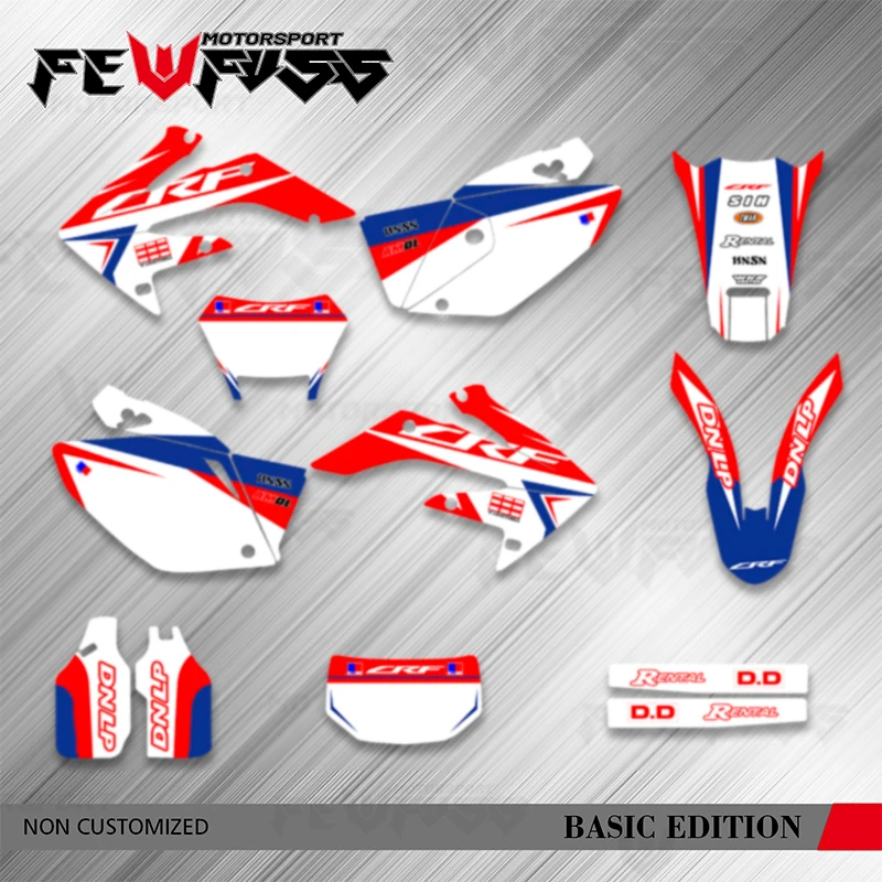 Fewfuss-For-Honda-CRF250X-2004-2007-2008-2019-Graphics-Background ...