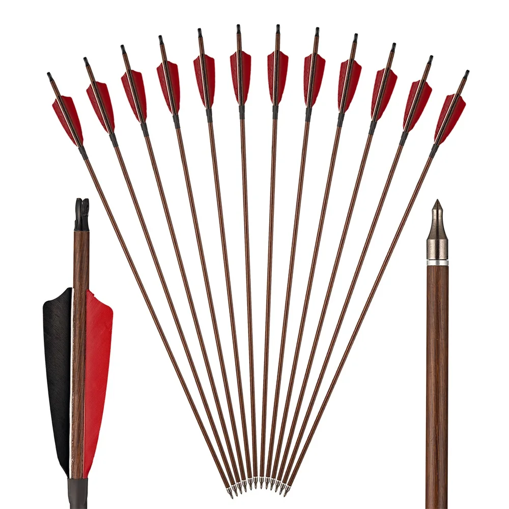 30-31-5-Mix-Carbon-Pfeil-echte-Feder-sp-6-2-Sport-ziel-Schie-pfeil-f.jpg