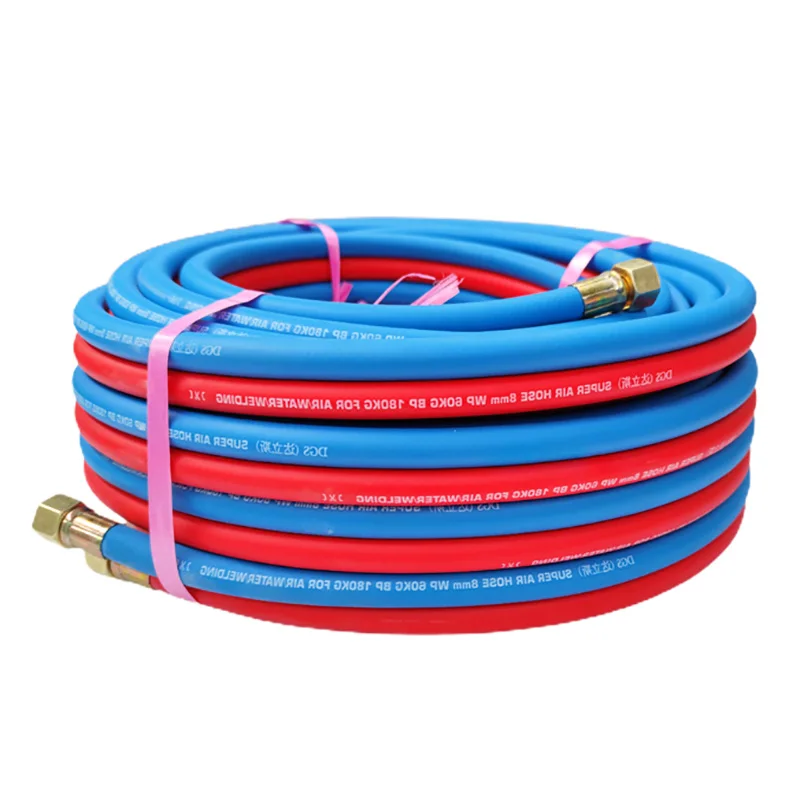 18Mpa-Hoge-Druk-Zuurstof-Acetyleen-Slang-Twee-Kleur-Gasleiding-8Mm ...