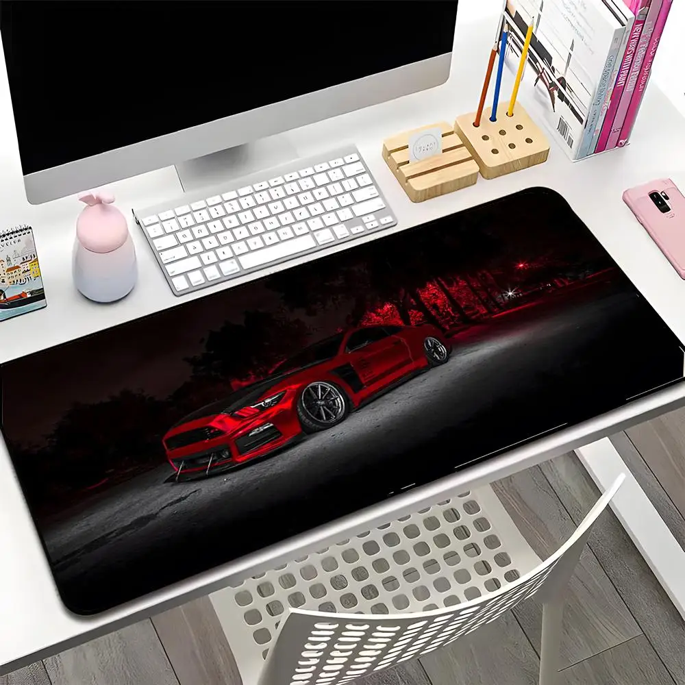 Cool Car Mustang Mouse Pad Large Anti-Slip Rubber Gaming MousePad ...