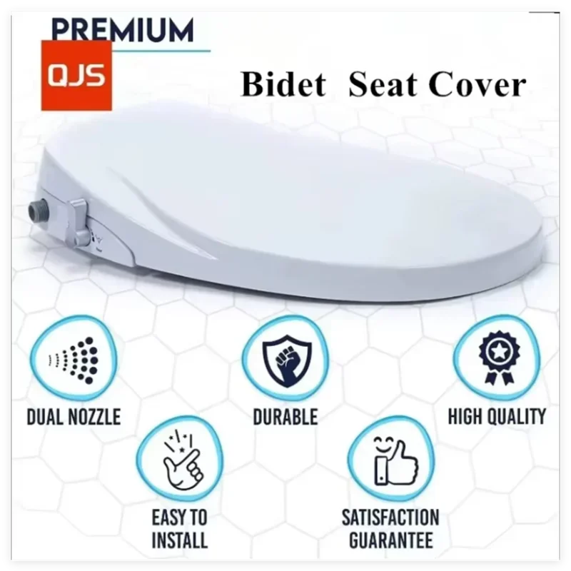 Bidet Washing Toilet Lid Cover, Non-electrical Flushing Toilet Seat ...