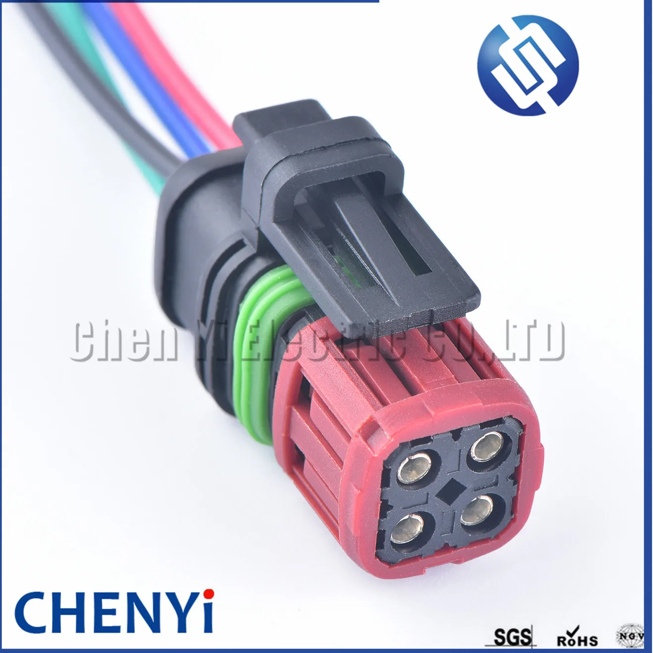 4-Pin-Fuel-Injector-Plug-Oxygen-Sensor-plug-Map-Sensor-Connector-Wiring ...