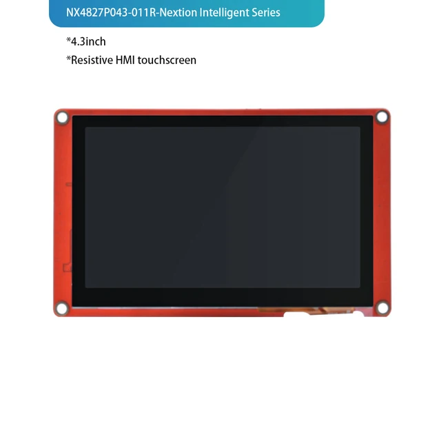 Nextion NX4827P043-011R C 지능형 시리즈 LCD-TFT HMI 디스플레이, 정전식 및 저항식 터치 패널 ...