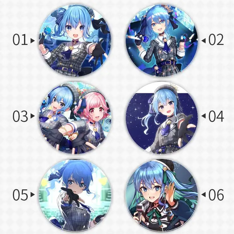 Anime VTuber Badge com Chest Tag Character, Mochilas, Periféricos ...