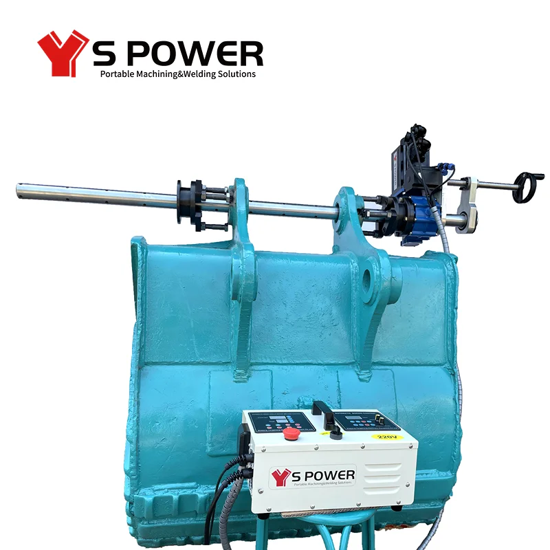 220V, 65-600mm，Line Boring Portable Machine, Excavator Repair