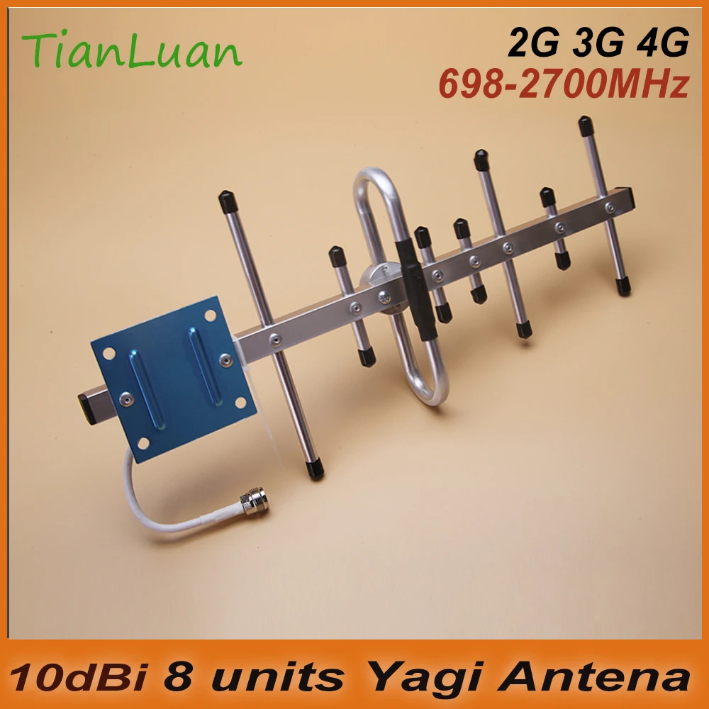 Yagi-Antenna-2G-3G-4G-Wideband-698-2700MHz-10dBi-8units-External ...