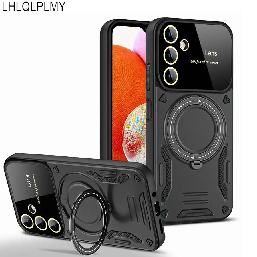 Rotating-Bracket-Lens-Protect-Cover-For-Samsung-Galaxy-A54-5G-A34-A14 ...