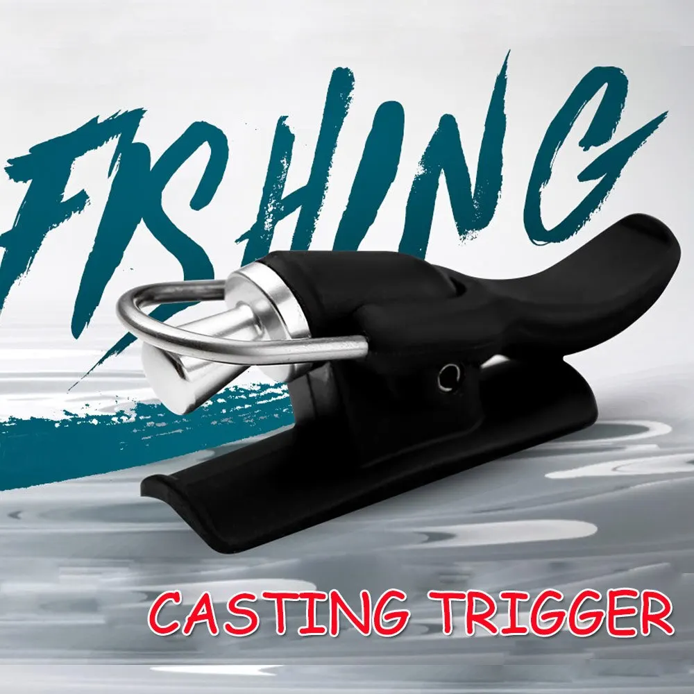 Surf Fishing Aid OZXNO Surf Fishing Casting Trigger - Plastic Thumb ...