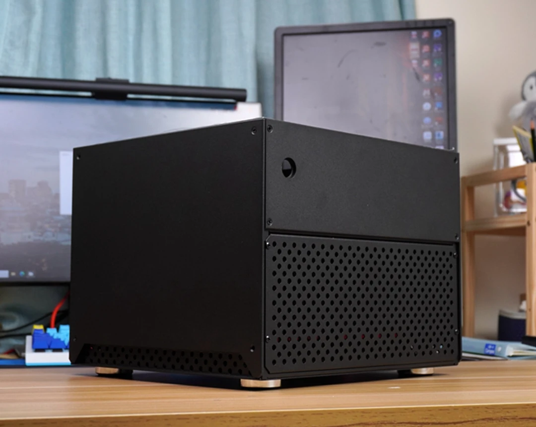 Treasure-Nordic-wood-style-1u-sfx-mATX-water-cooled-8-bay-side ...