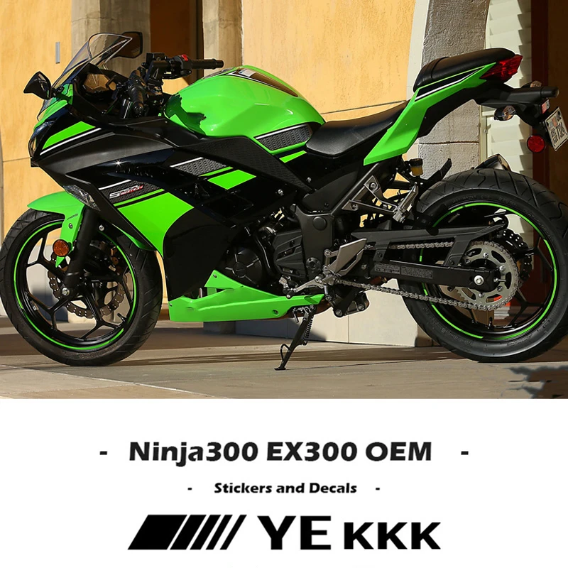 Ninja300-EX300-Original-Factory-Replicated-Stickers-For-Kawasaki ...