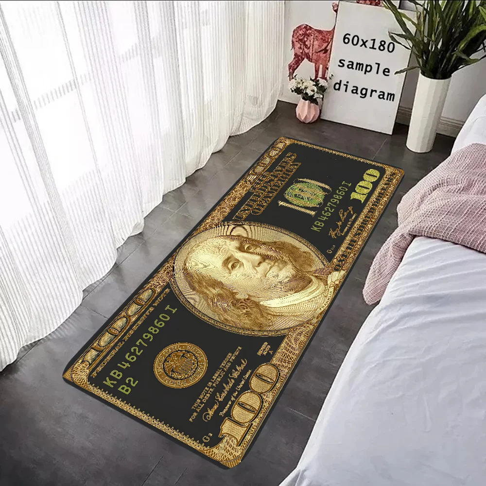Dollar-Money-Floor-Mat-Graphic-Printed-Flannel-Doormats-for-Bathroom ...