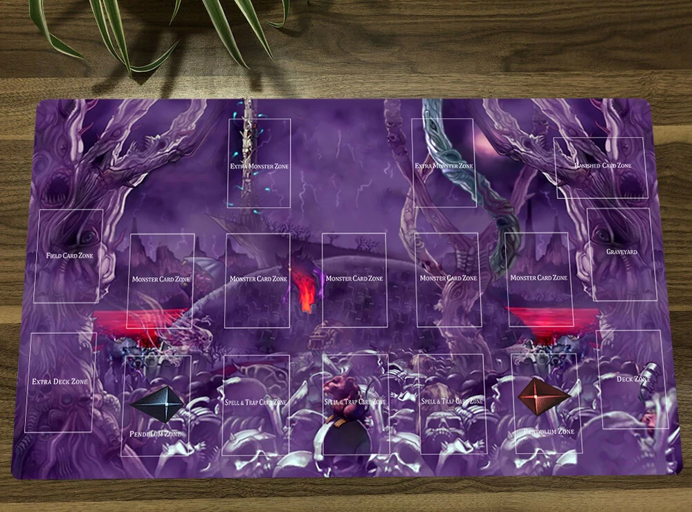 YuGiOh-Zombie-World-TCG-CCG-Mat-Trading-Card-Game-Mat-Playmat-Table ...