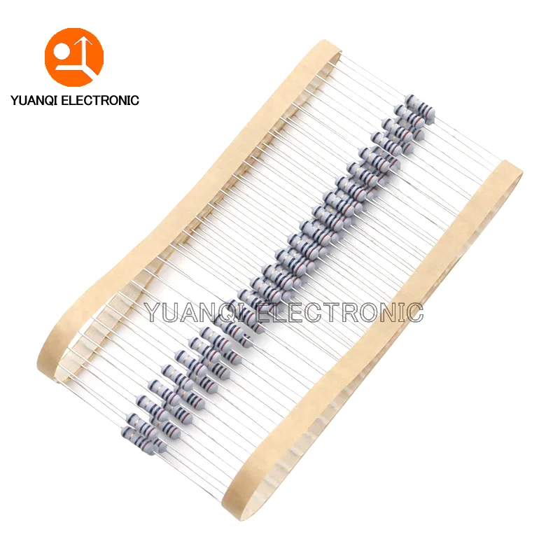 20PCS-1-2W-5-0-5W-Wire-Wound-Resistor-Fuse-Winding-Resistance-0-1R-0 ...