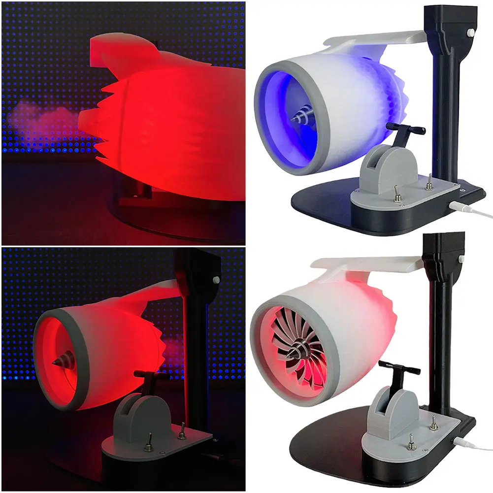 Creative-Turbo-Desktop-Fan-with-Humidifier-Light-Turbofan-USB-Fan-3D ...