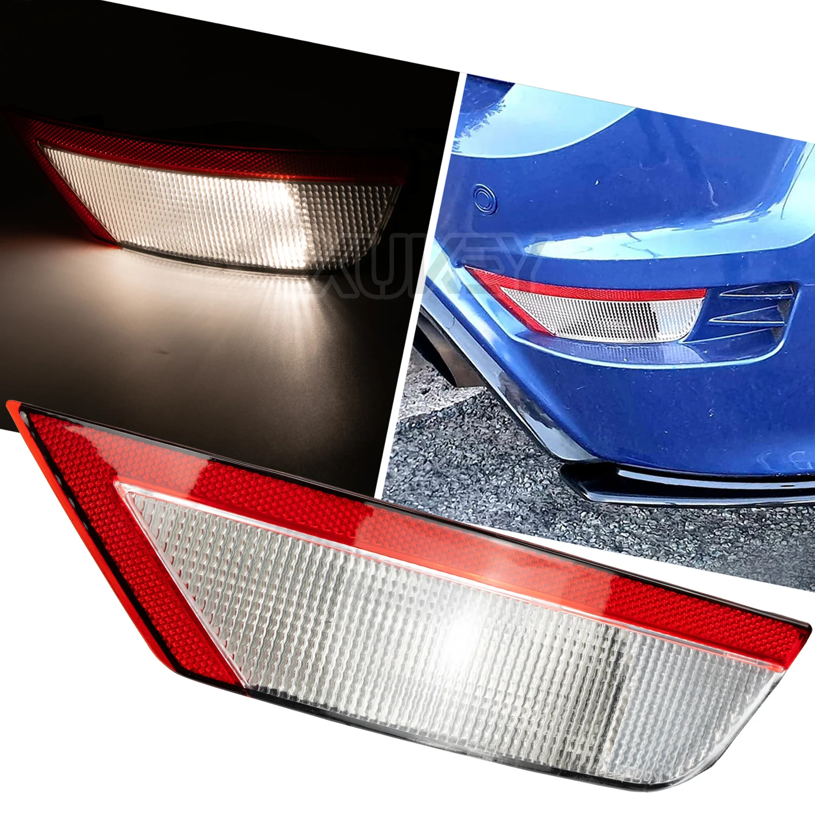 Right-Rear-Bumper-Reflector-Fog-Lamp-Tail-Reflective-Brake-Signal ...