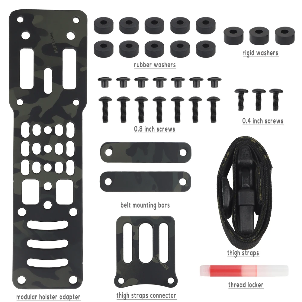 Metal-Modular-Pistol-Holster-Adapter-Compatible-QLS-Platform-Tactical ...