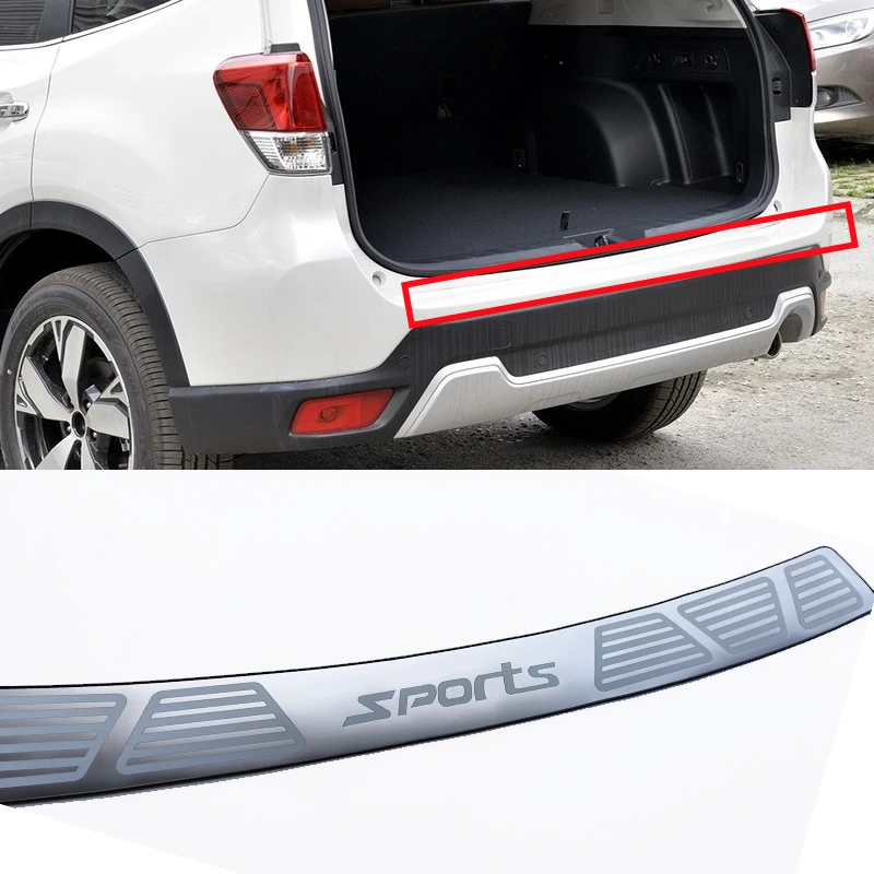 Car-For-Subaru-Forester-Rear-Bumper-Stainless-Steel-Protector ...