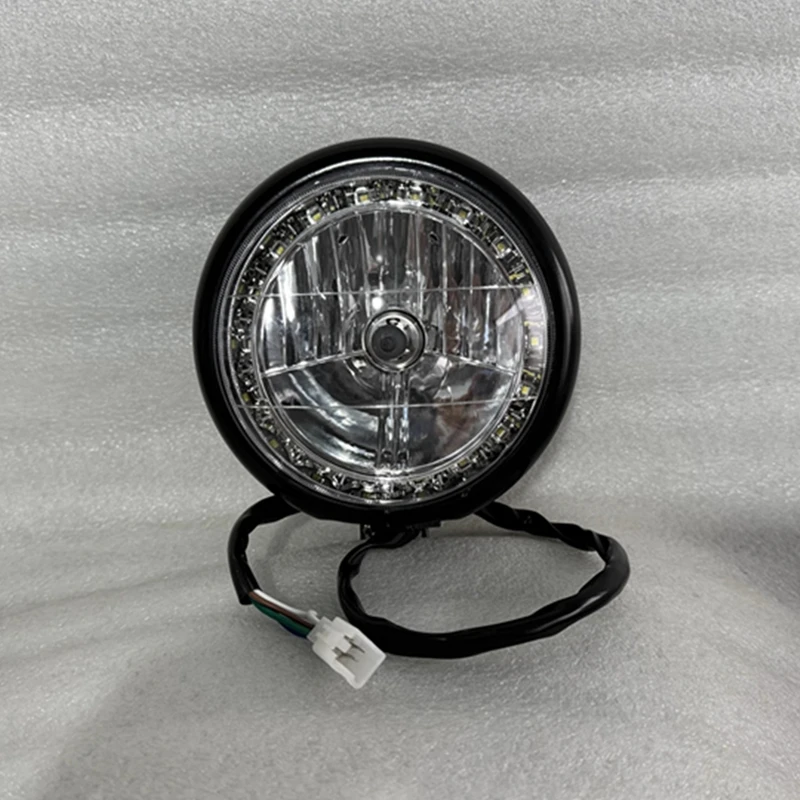 Motorcycle Parts Front Headlight Assembly For Regal Raptor DD350 DD350E ...