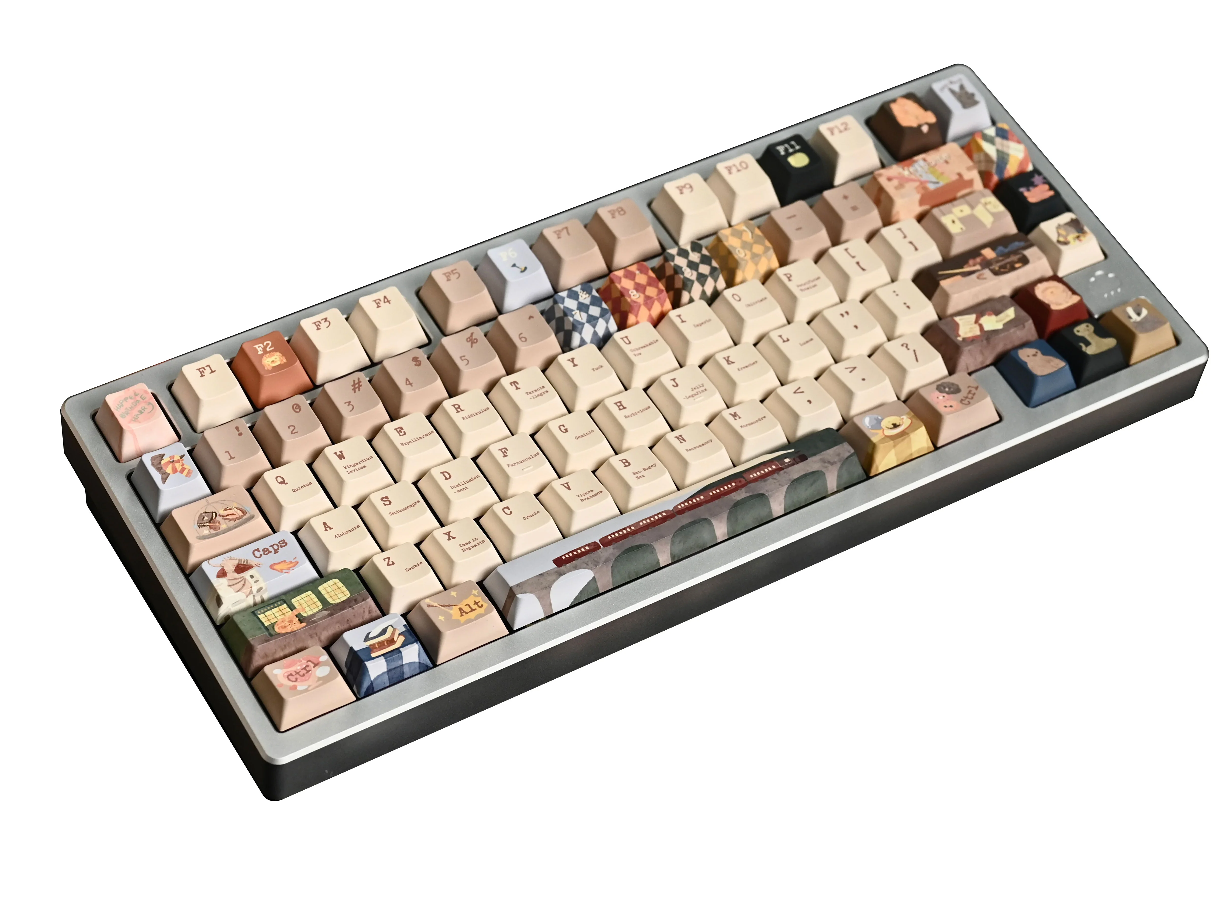 Welcome-to-Diagon-Alley-143-Key-PBT-Cherry-SOA-Keyboard-Keycaps-for-MX ...