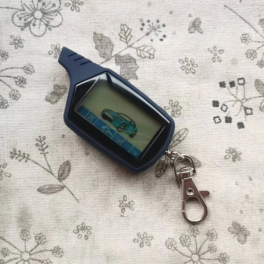 Starline A91 LCD Remote Control Key Chain 2 Way Car Anti theft Alarm ...