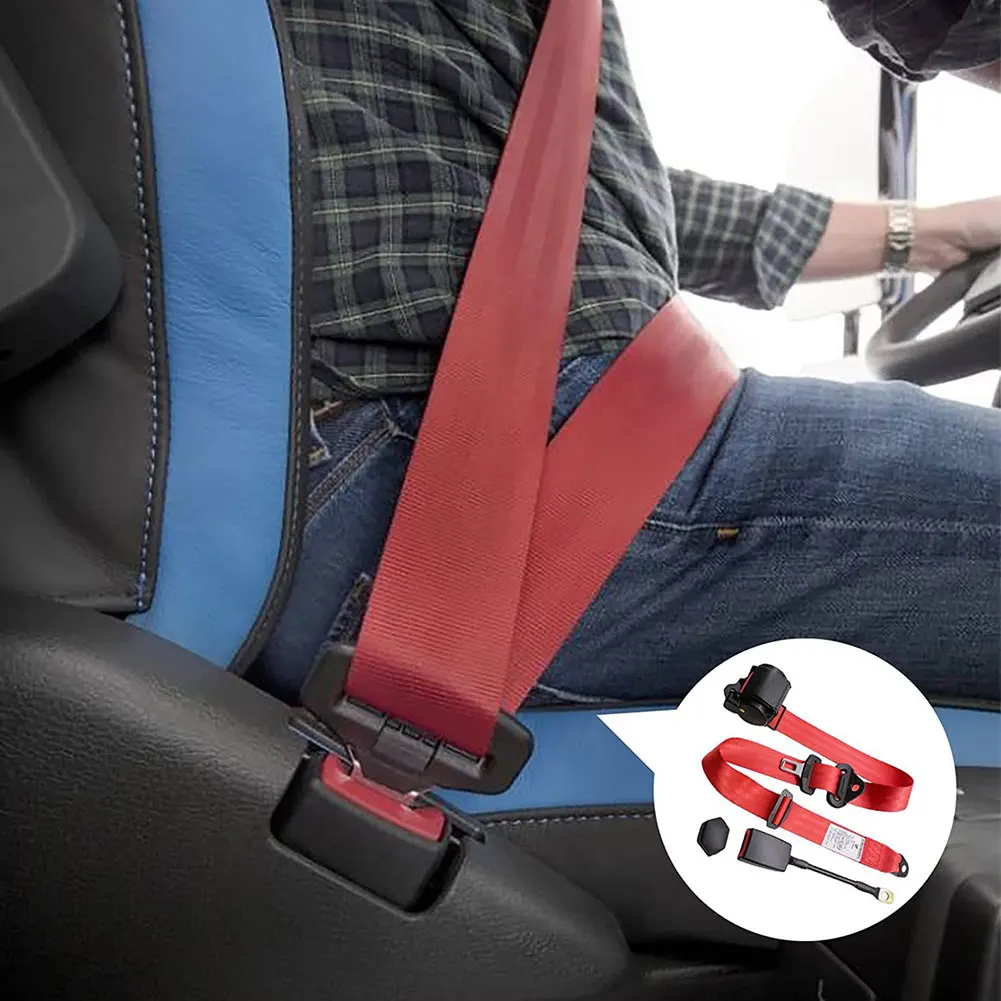2Pcs-3-Point-Safety-Retractable-Car-Seat-Lap-Belt-Automatic-Seat-Belt ...