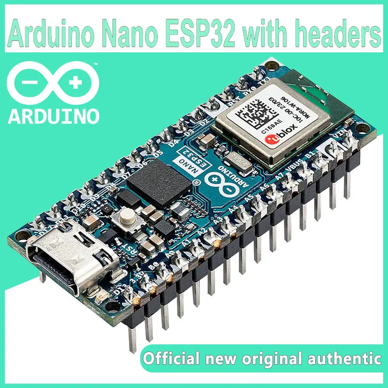 Arduino Nano Esp32 With Headers Abx00083 Development Board Official New Original Authentic U