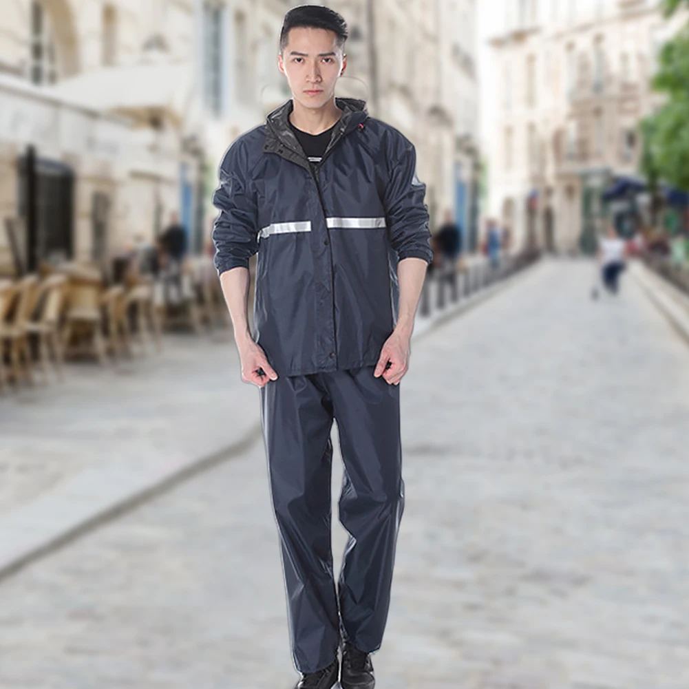 Raincoat-and-Rainpants-Suit-Full-Body-Rainstorm-Prevention-Reflective ...