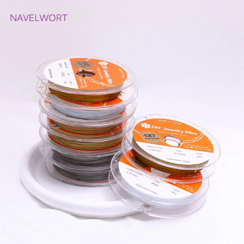 1-Roll-0-3-0-38mm-Stainless-Steel-Wire-Resistant-Strong-Line-Multi ...