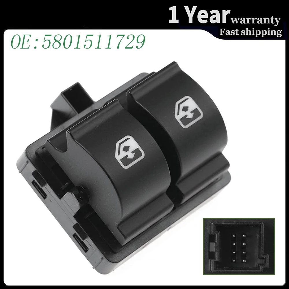 Electric Power Window Control Switch Button for IVECO Daily 2015 2016 ...