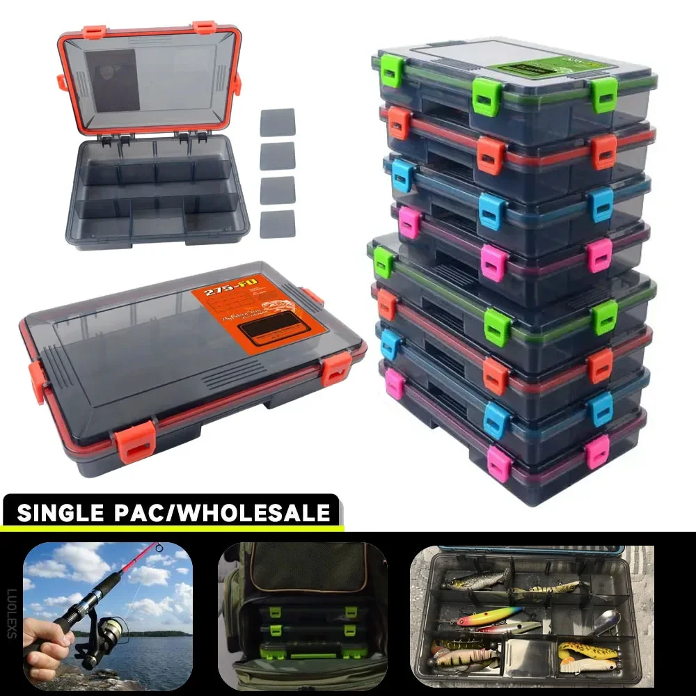 Fishing Tackle Box Large Capacity Waterproof Fishing Accessories Fish ...