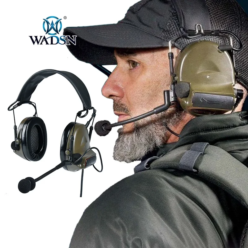 WADSN-Tactical-C2-Comtac-2-Headset-Communication-Outdoor-Hunting ...
