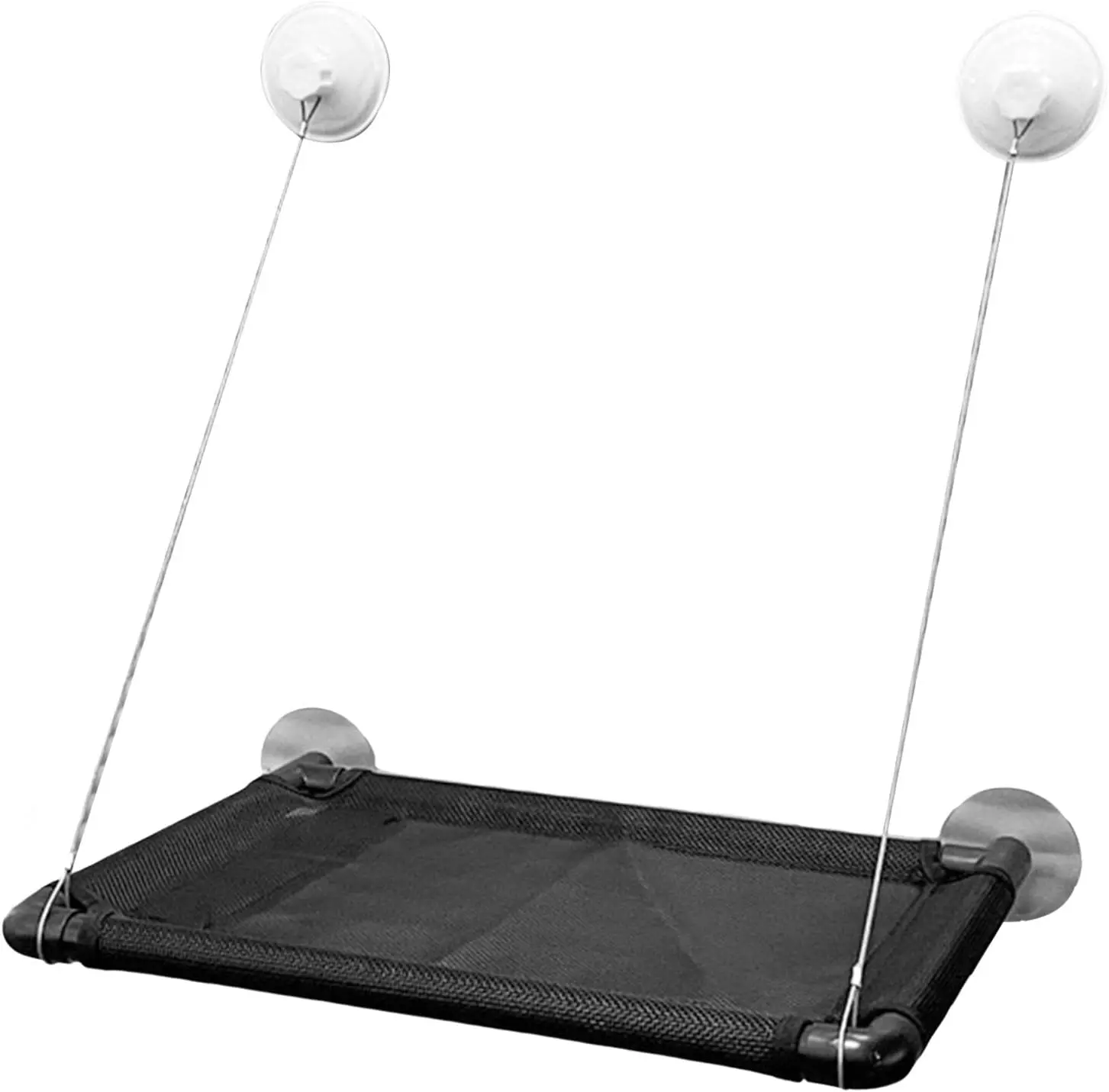 Cat Hammock Window Perch Hanging, Suction Cup Resting Shelf Cat Bed for ...