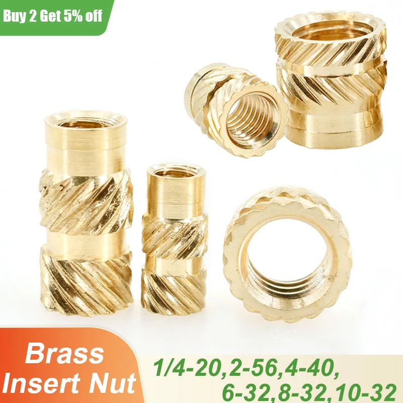 Hot-Melt-Brass-Threaded-Insert-Nut-For-3D-Printer-Laptop-Copper-Heat ...
