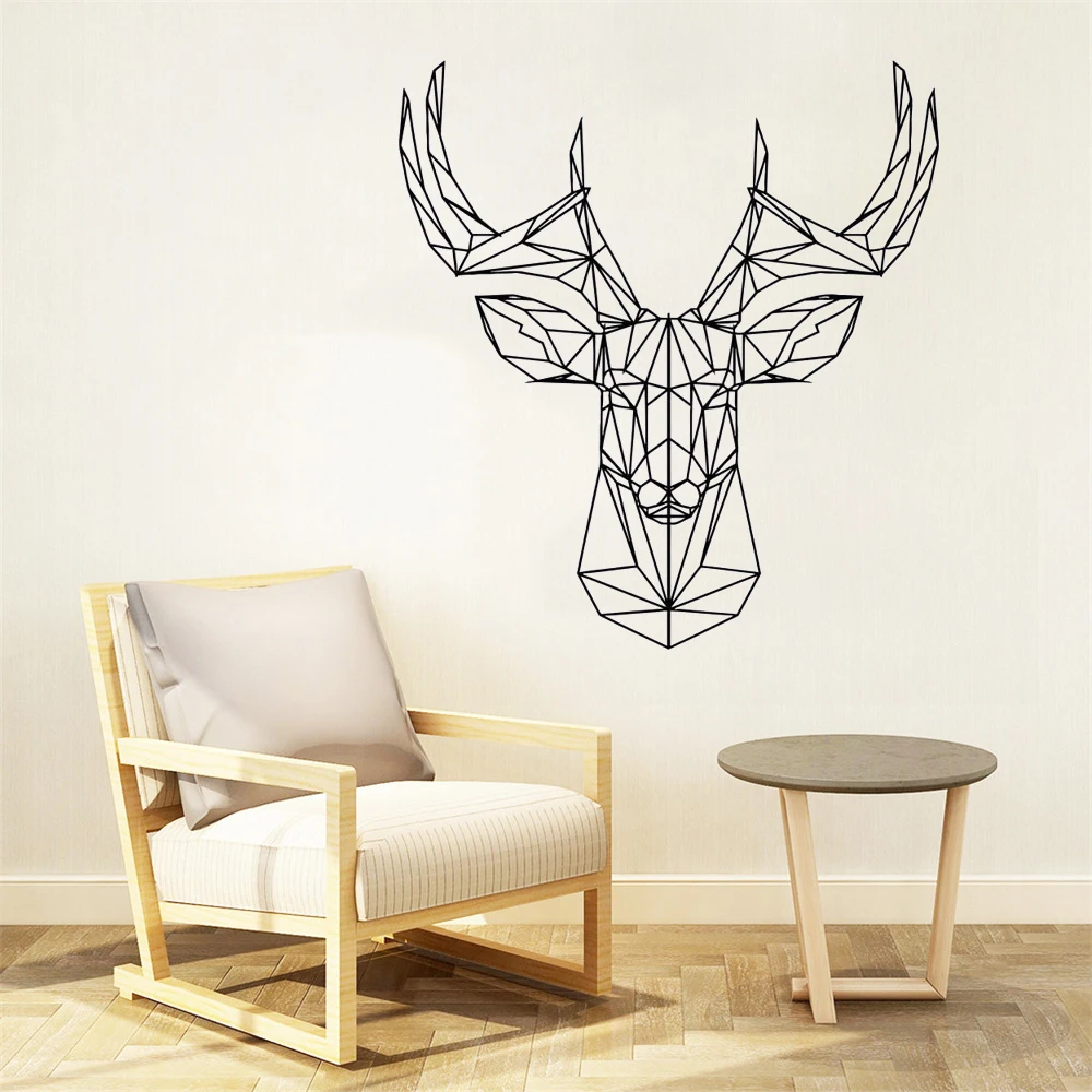 Deer Head Decal