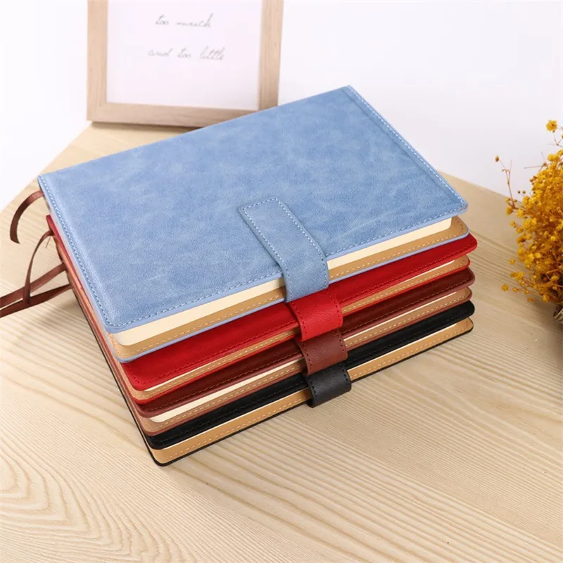 A5-32k-Simple-Imitation-Leather-Office-Notebook-Creative-Loose-leaf ...
