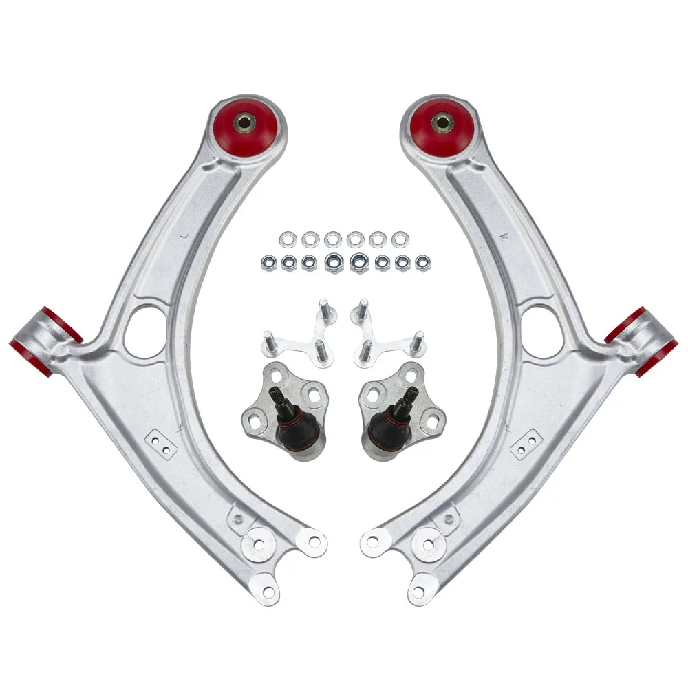 With-Ball-Joint-Bushing-Aluminum-Front-Lower-Control-Arm-For-VW-Golf ...