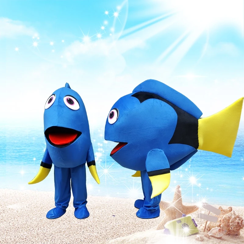 New-clown-fish-dolphin-Mascot-Costum-Cartoon-Fancy-sexy-Halloween-Dress ...