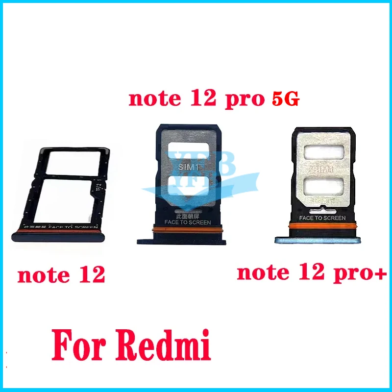 For-Xiaomi-Redmi-Note-12-Pro-Plus-Pro-Sim-Card-Tray-Reader-Holder ...