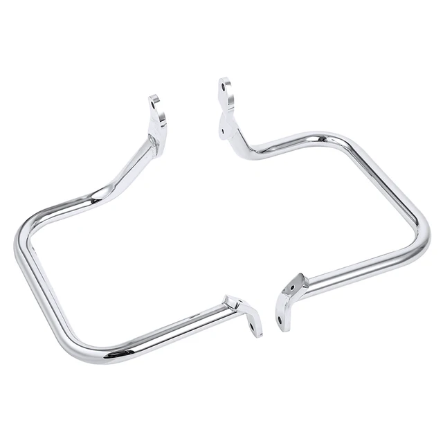 Motorcycle Rear Saddlebag Guard Rail Crash Bar For Harley Heritage ...