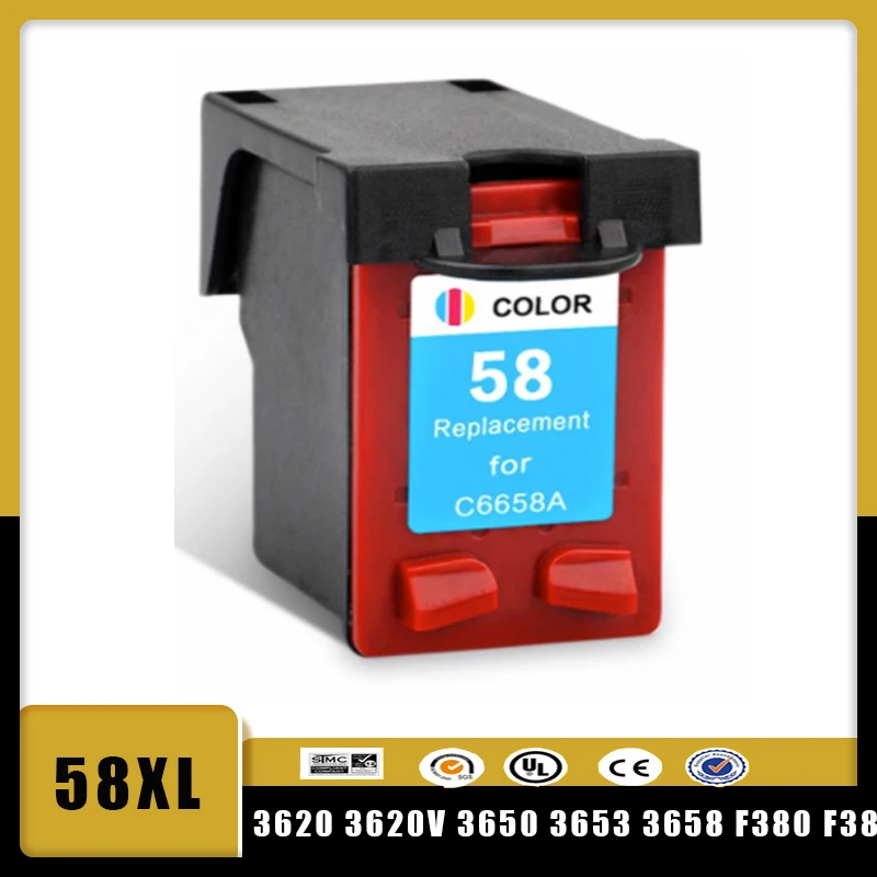 vilaxh 58 Compatible Ink Cartridge Replacement For HP 58 for DeskJet ...
