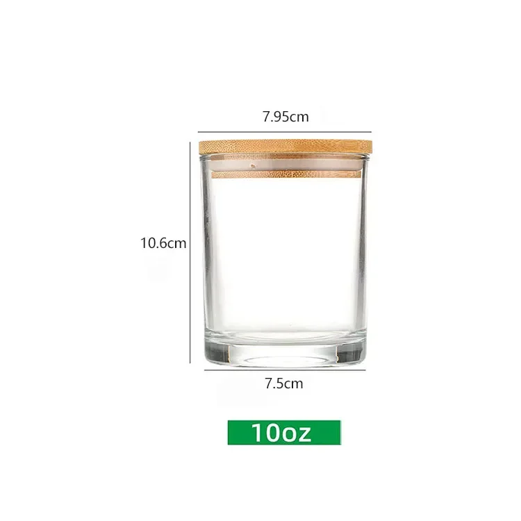 Diva Candle 12 Pack Glass Candle Jars For Making Candles, 10oz Empty ...