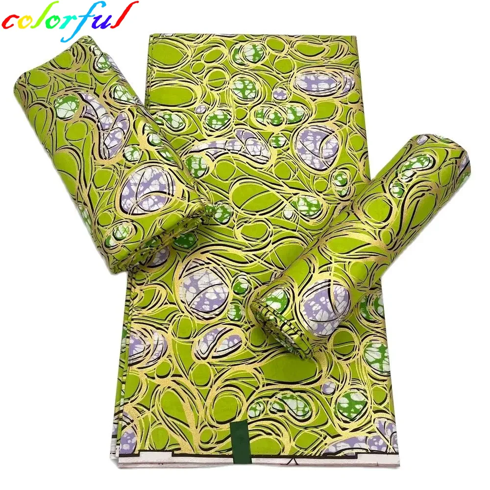 African-golden-Wax-Fabric-High-Quality-African-Real-Wax-Ankara-wax ...