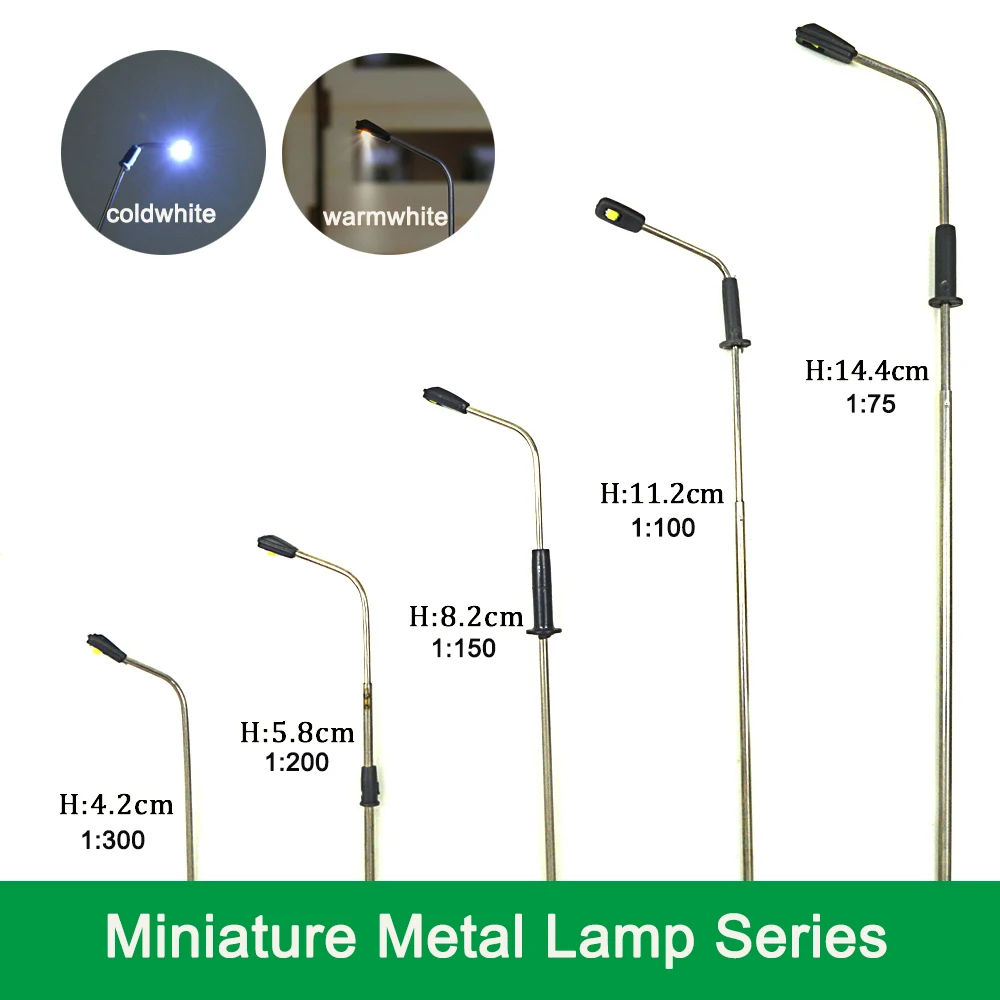 50pcs-1-75-1-500-Scale-Diorama-Architectural-Metal-Lamp-Model-3V-LED ...