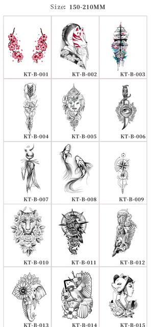 Coole Tattoo Sjablonen Ontwerpen Sjabloon Skull Halloween Dead Tattoo
