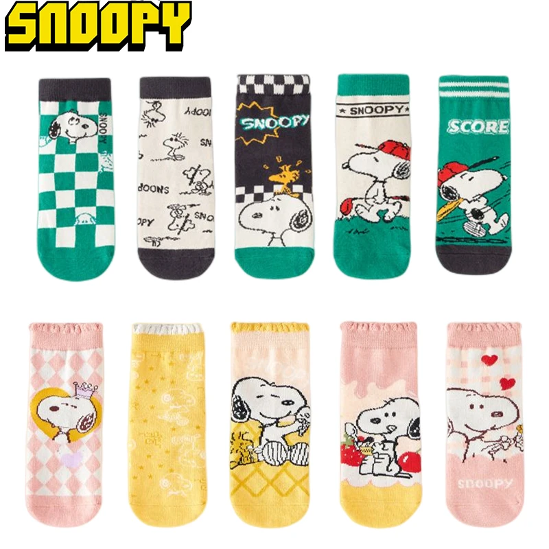 Snoopy Socks | Cotton Socks | Slippers - 5 Snoopy Fashion Children ...